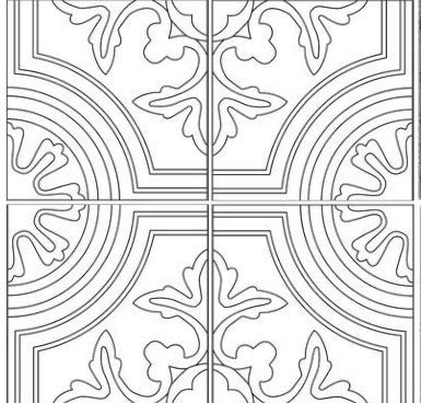 LAVISH PATTERN 8" – Desire Tile