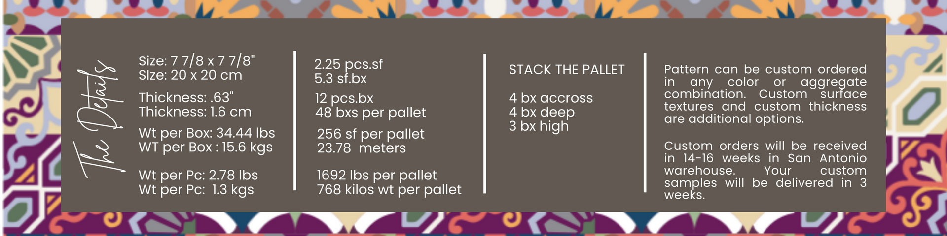 IMPULSE obsidian 8" BUDGET FRIENDLY – Desire Tile